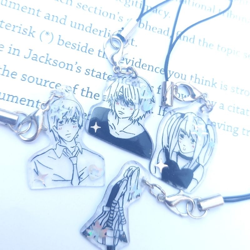 Jual Death Note phone charm / gantungan hp | Shopee Indonesia