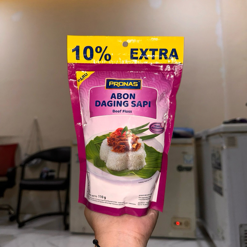 Jual PRONAS abon sapi bawang 110g | Shopee Indonesia