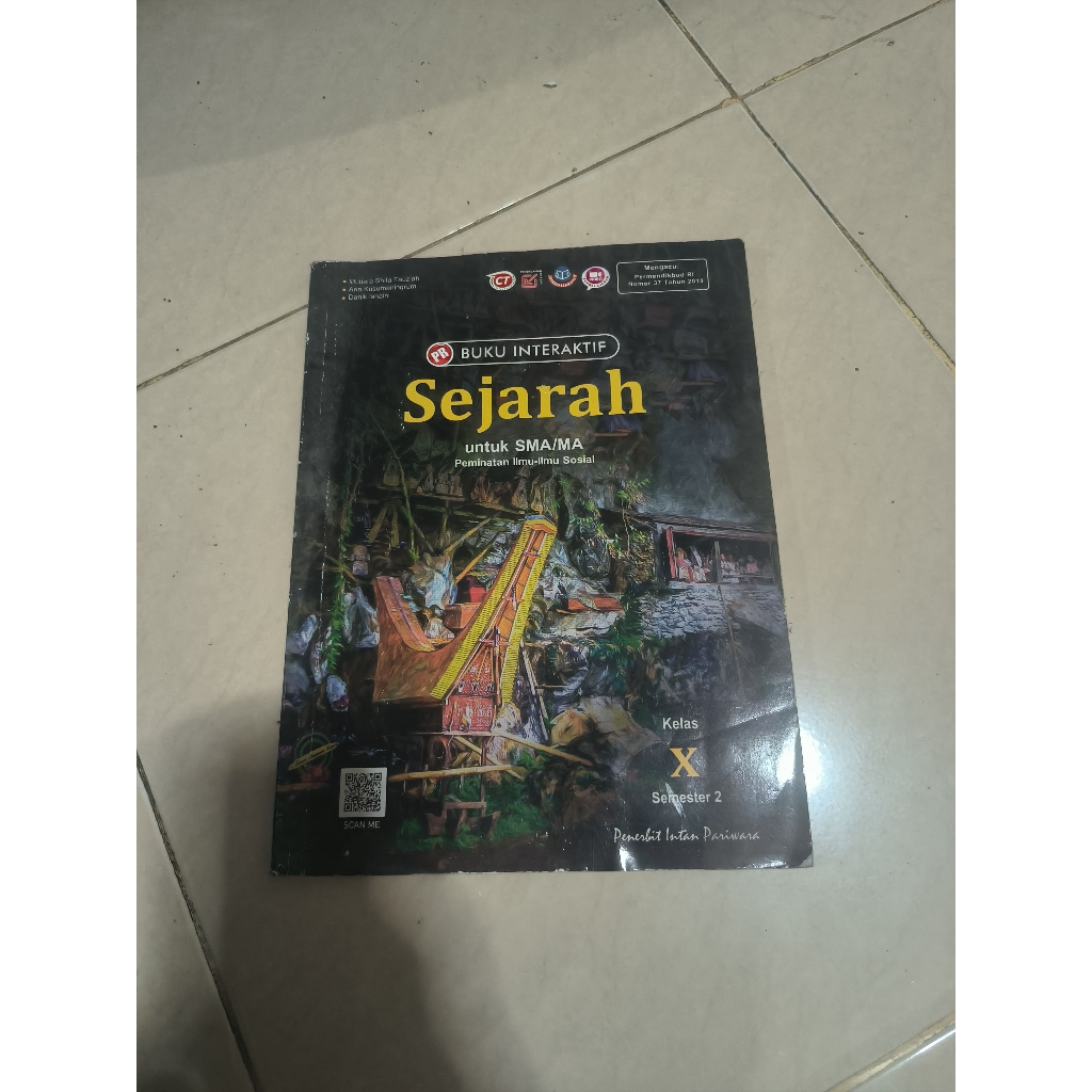 Jual Buku PR Interaktif Sejarah Peminatan SMA/MA Kelas 10 Semester 2 Intan Pariwara | Shopee ...