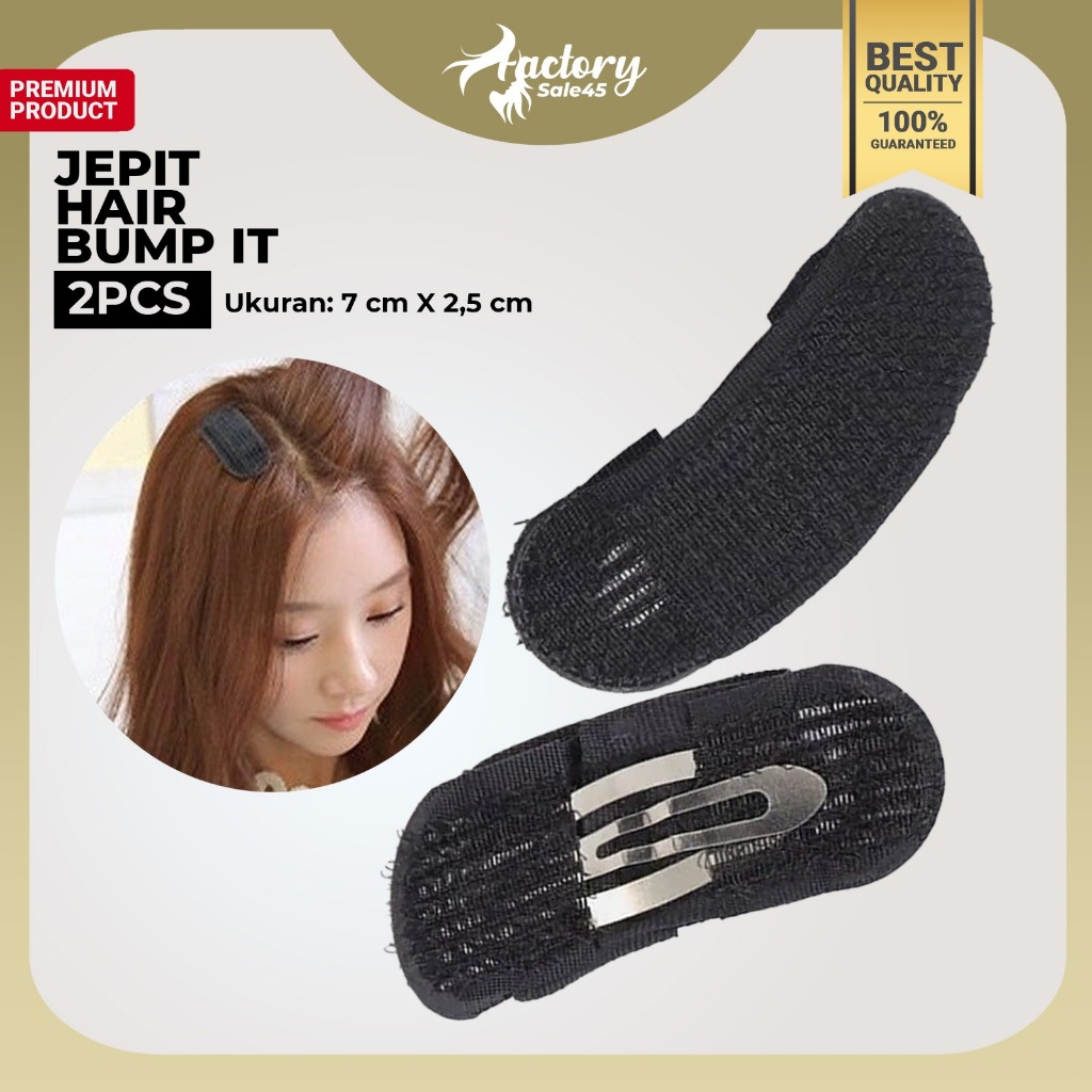 Jual Jepit Hair Bumpit / Bump it / Penambah Volume Rambut Sanggul / Alat Sasak Rambut F767 ...