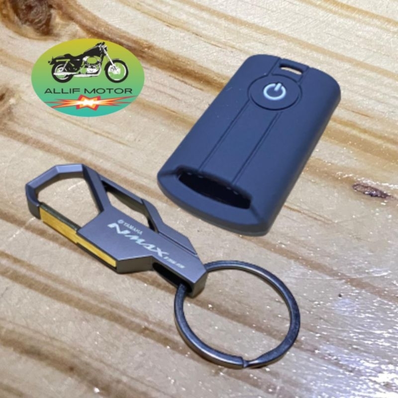 Jual Paket Gantungan Kunci Nmax Turbo Dan Cover Silikon Remot New Nmax ...