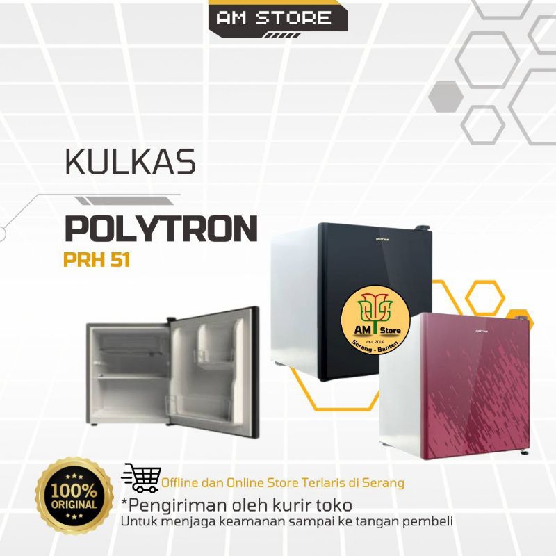 Jual Kulkas Mini Polytron PRH 51 | Shopee Indonesia