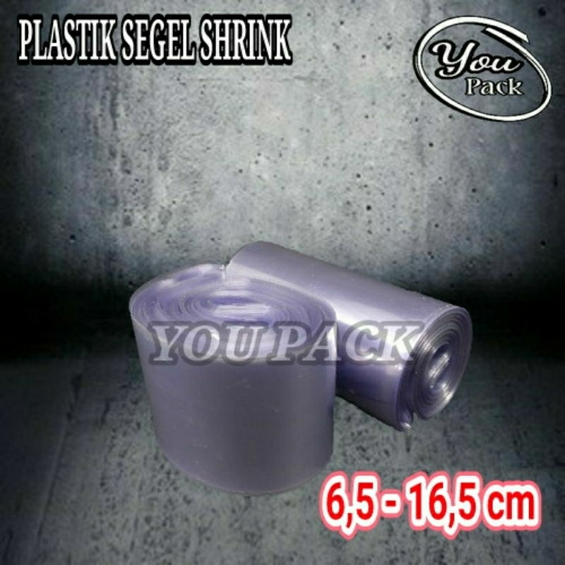 Jual PLASTIK SEGEL SHRINK PVC BENING TRANSPARAN UKURAN 6,5 - 16,5 CM ...