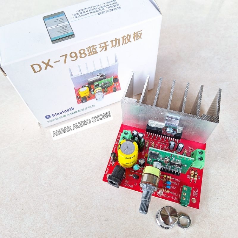 Jual KIT AMPLI DX-798 12V 50W BLUETOOTH | Shopee Indonesia