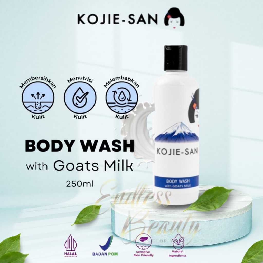 Jual [BPOM] Kojie-San - Body Wash Goats Milk/Sabun Mandi cair Botol ...