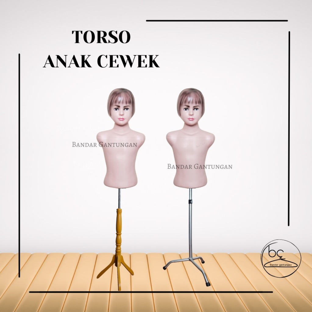 Jual Patung Manekin ADA RAMBUT Torso Anak Cewek/ Patung Setengah Badan ...