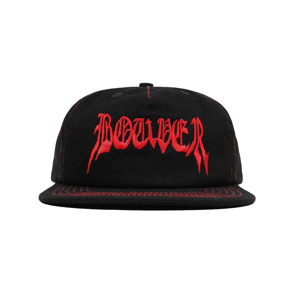 Jual GDCK Collabs X BOUVER-Hat Red Black / Topi Snapback The Path of ...