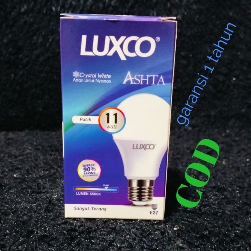 Jual lampu LED luxco putih 11wat | Shopee Indonesia