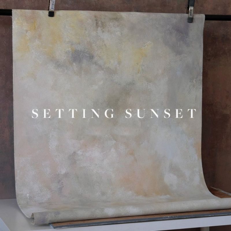 Jual Kain Background Backdrop Layar Latar Studio Foto Abstrak Sunset ...