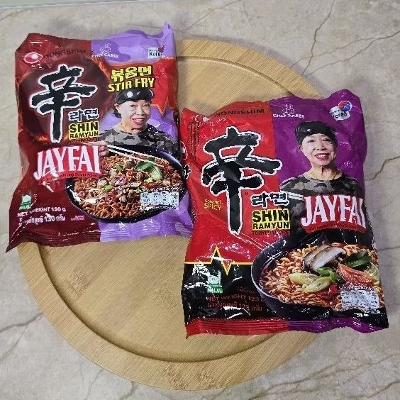 Jual Shin Ramyun x JayFai - Mie Instant Korea Viral- Ready Dried & Soup ...