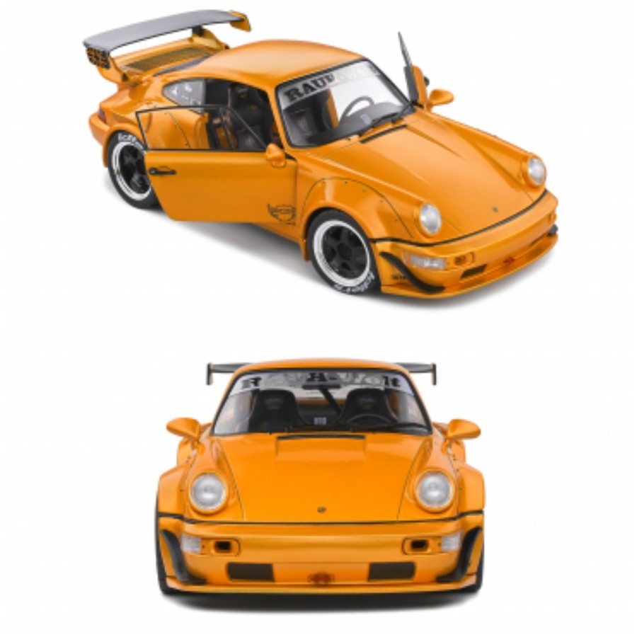 Jual Diecast 1:18 Solido RWB PORSCHE BODY KIT 964 ORANGE 2016 Limited ...