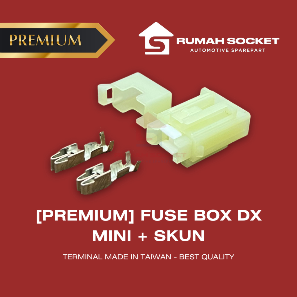 Jual [ PREMIUM ] FUSE BOX SEKRING MINI DX / RUMAH SIKRING TANCAP KECIL ...