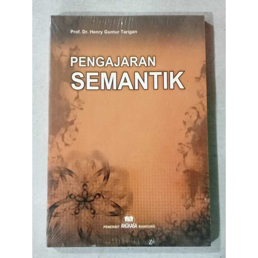 Jual PENGAJARAN SEMANTIK HENRY GUNTUR TARIGAN ORIGINAL ASLI PENERBIT ...