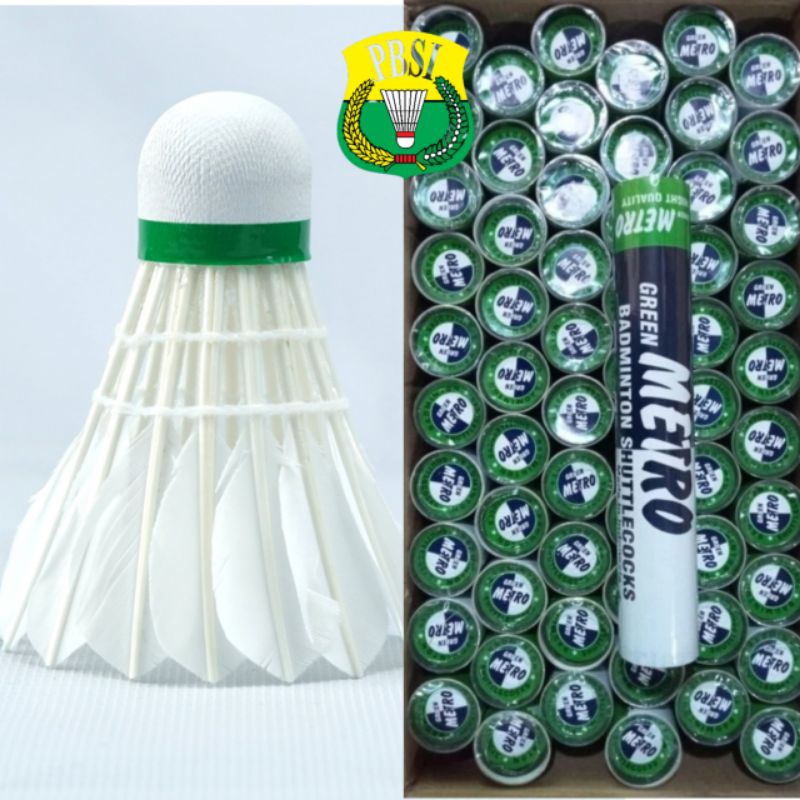 Jual shuttlecock green metro kualitas Gold | Shopee Indonesia