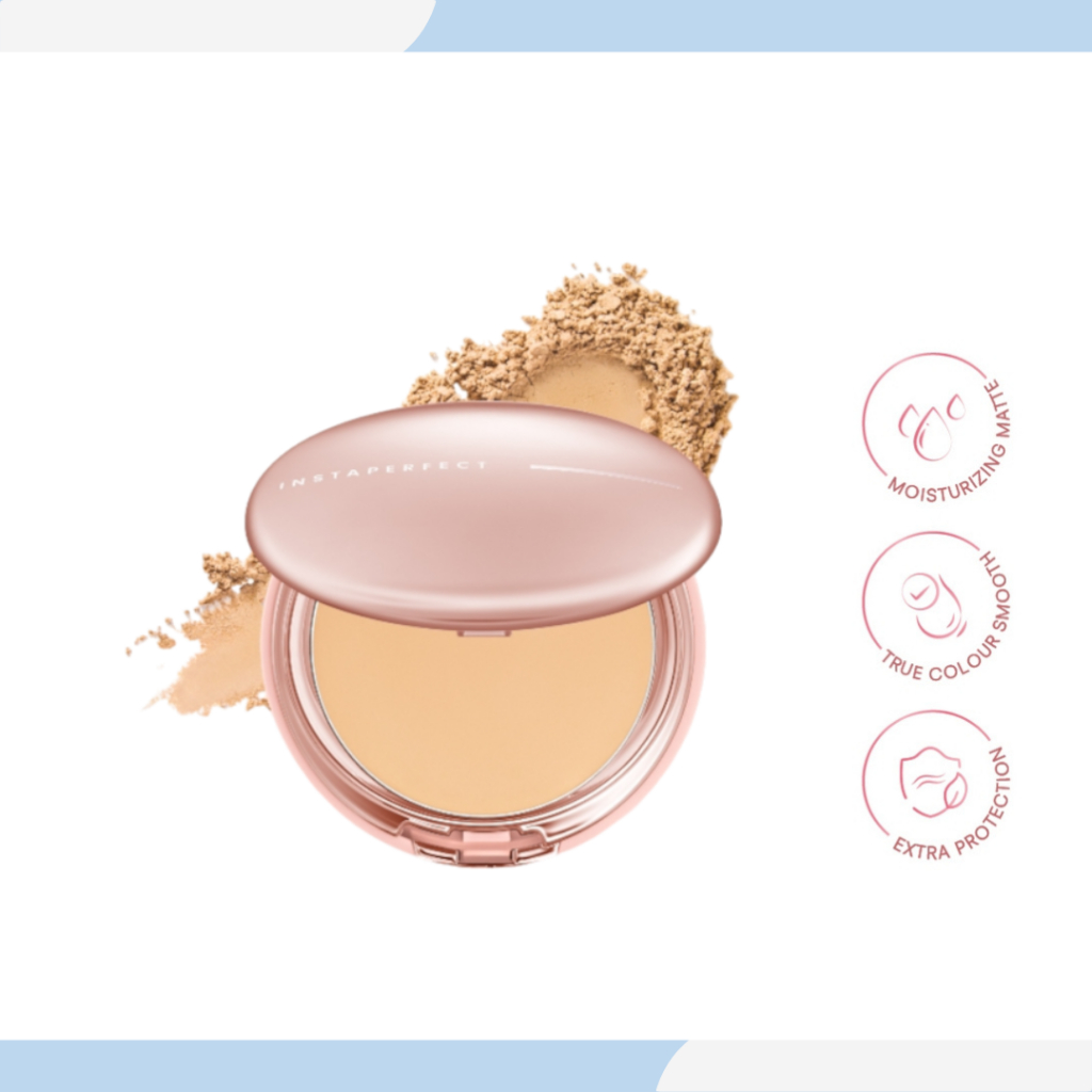 Jual Wardah Instaperfect Matte Fit Powder Foundation 13g | Bedak SPF 20 ...