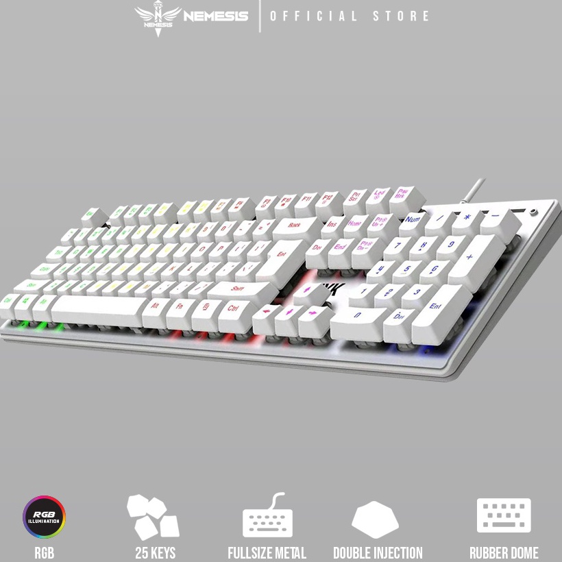 Jual KP8 NYK Keyboard Gaming Kr31 Rgb Underglow | Shopee Indonesia