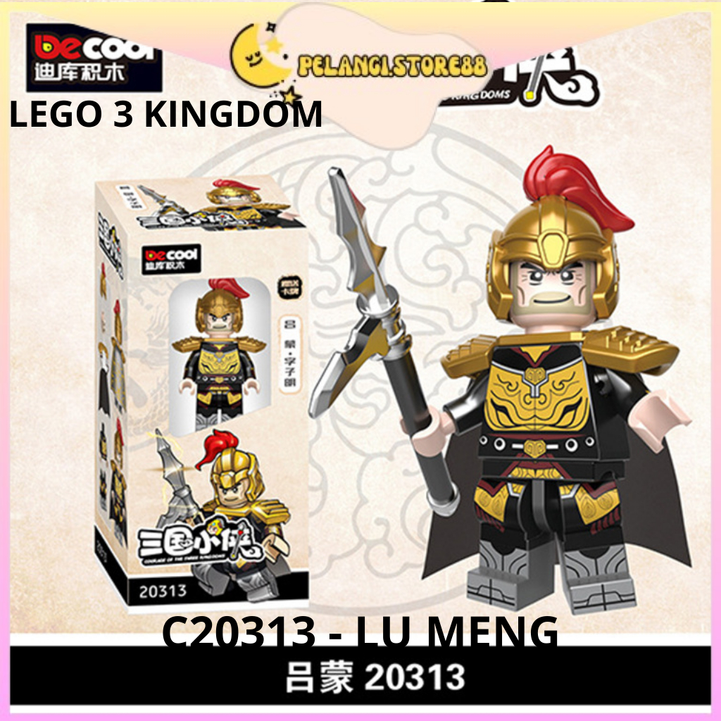 Jual LEGO THREE KINGDOM SAMKOK 3 RAJA LU MENG ZHOU YU SUN QUAN GAN NING ...