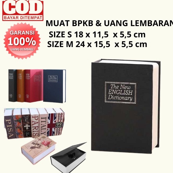 Jual Modern BRANGKAS BRANKAS BERANGKAS MINI KOTAK PENYIMPANAN RAHASIA ...