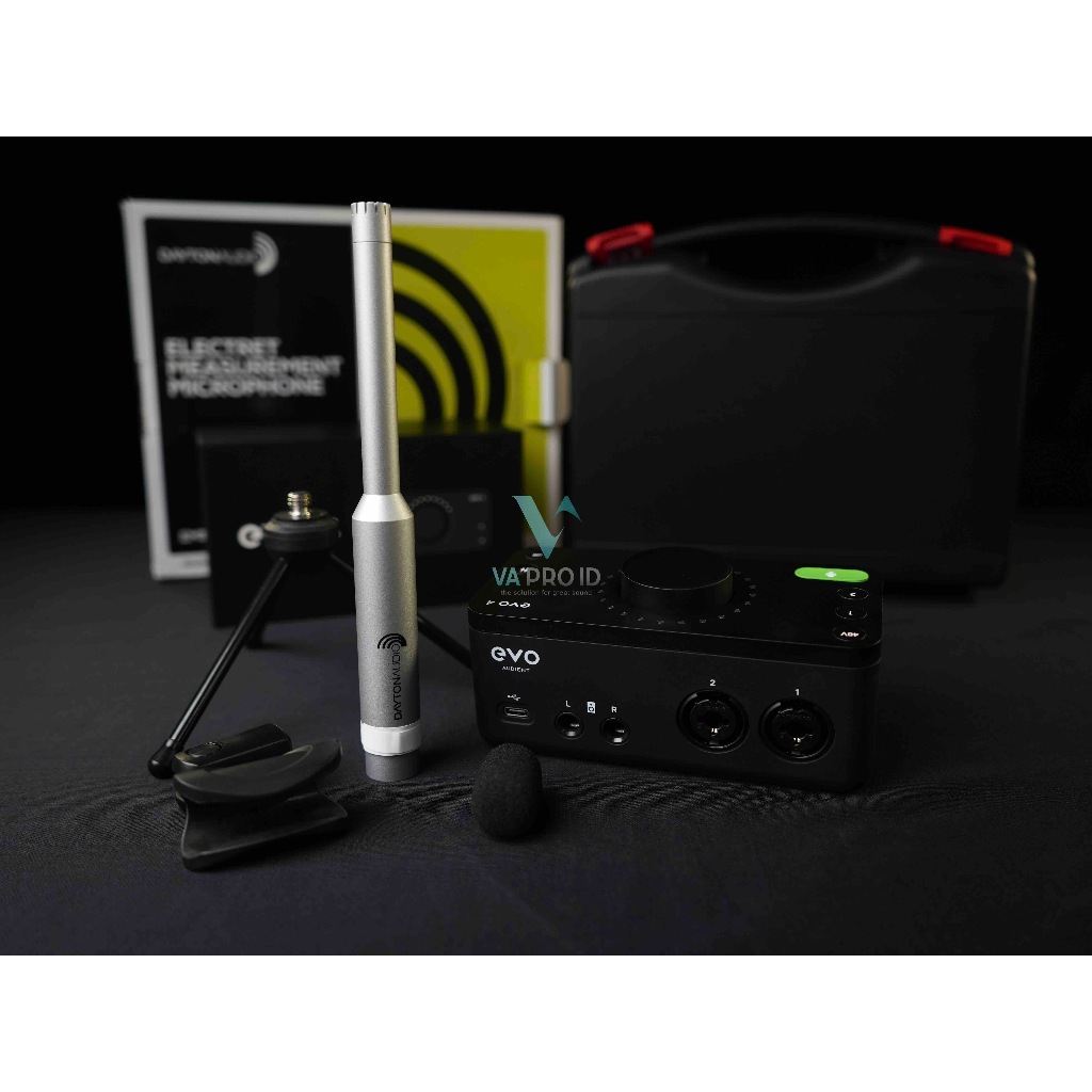 Jual RTA analyzer Soundcard evo4 paket mic rta | Shopee Indonesia