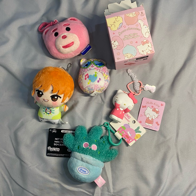 Jual - Sale fluffy keychain ; nct chibigurumi jisung, blackpink ...