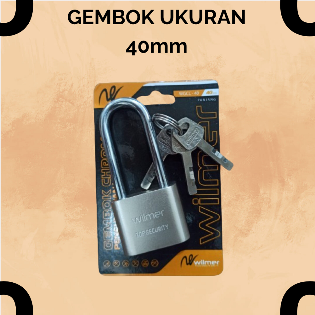 Jual GEMBOK PANJANG 40MM | Shopee Indonesia