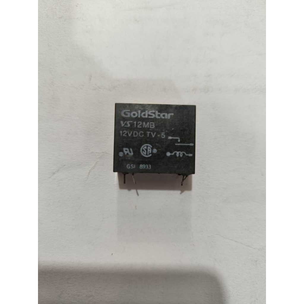 Jual RELAY 12VOLT 4PIN GOLD STAR / RELAY 12 VOLT 4 KAKI GOLD STAR ...