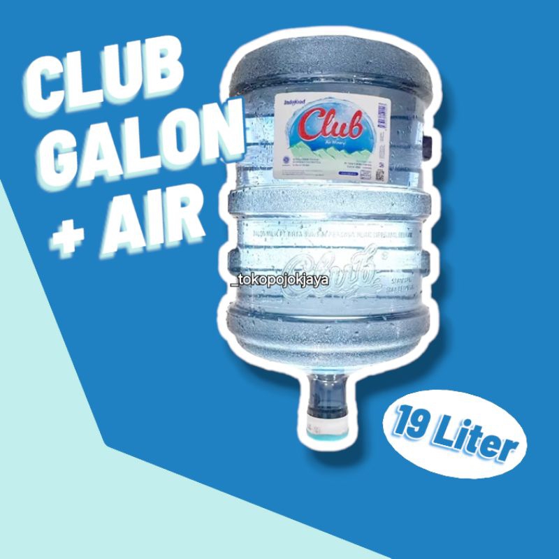 Jual Club Galon + Air 19 Liter | Shopee Indonesia