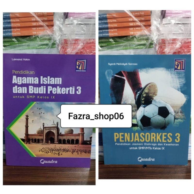 Jual NEW Buku PAI Pendidikan Agama Islam PJOK PenjasOrkes smp mts kelas 3 9 IX Kurikulum Merdeka ...