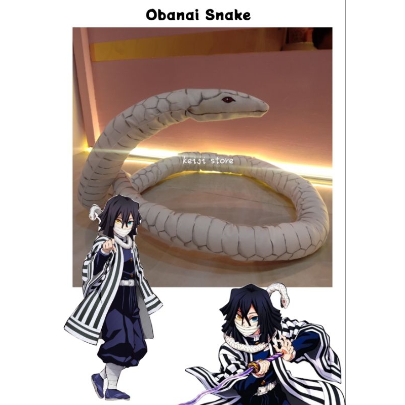Jual *PO-5days* Obanai snake cosplay/ ular obanai/ Demon Slayer ...