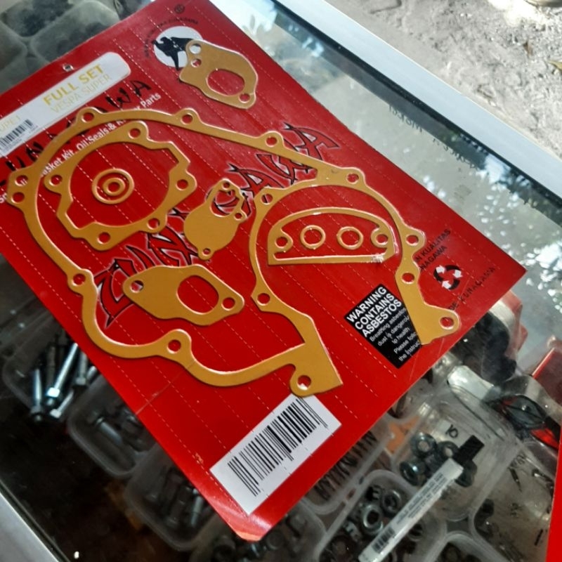 Jual packing mesin vespa kualitas baik pak mesin vespa super sprint ps ...