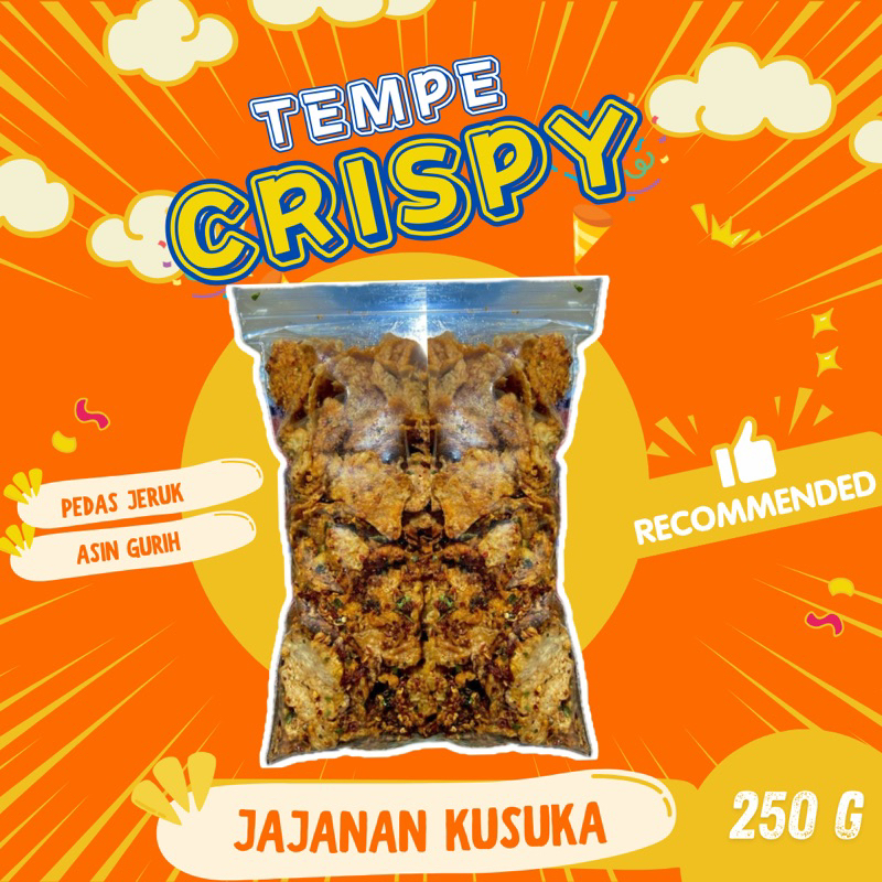 Jual Tempe Crispy Pedas Daun Jeruk 100 GRAM | Shopee Indonesia