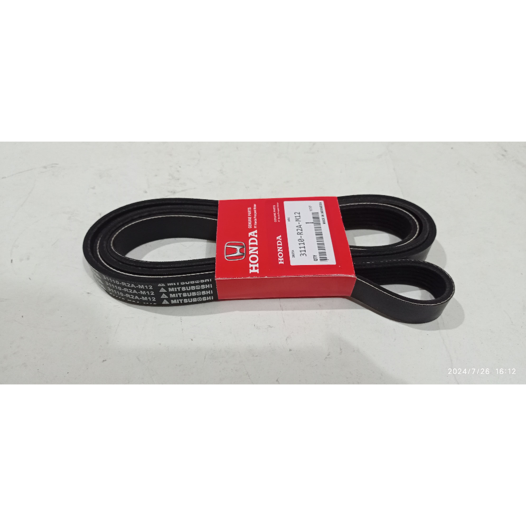 Jual FAN BELT VAN BELT V BELT RIB BELT TALI KIPAS OEM 31110-R2A-M12 HRV 1.8 1800cc PRESTIGE 6PK ...