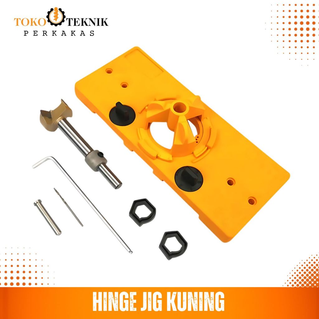 Jual Guide Locator Hinge Drilling Jig Hole Saw Alat Pasang Engsel ...