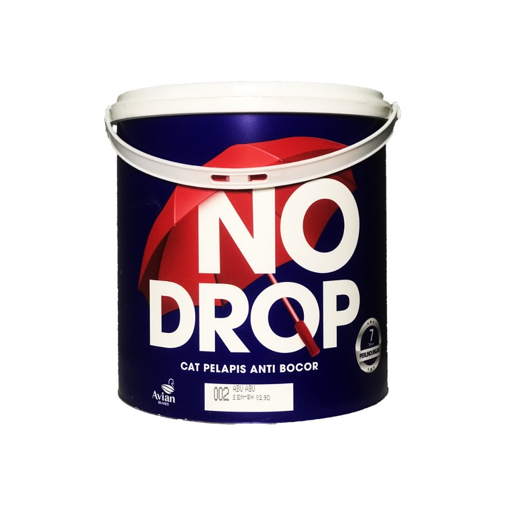 Jual CAT PELAPIS ANTI BOCOR NO DROP AVIAN 4KG / NODROP 4KG / CAT NO DROP / NODROP 4KG | Shopee ...