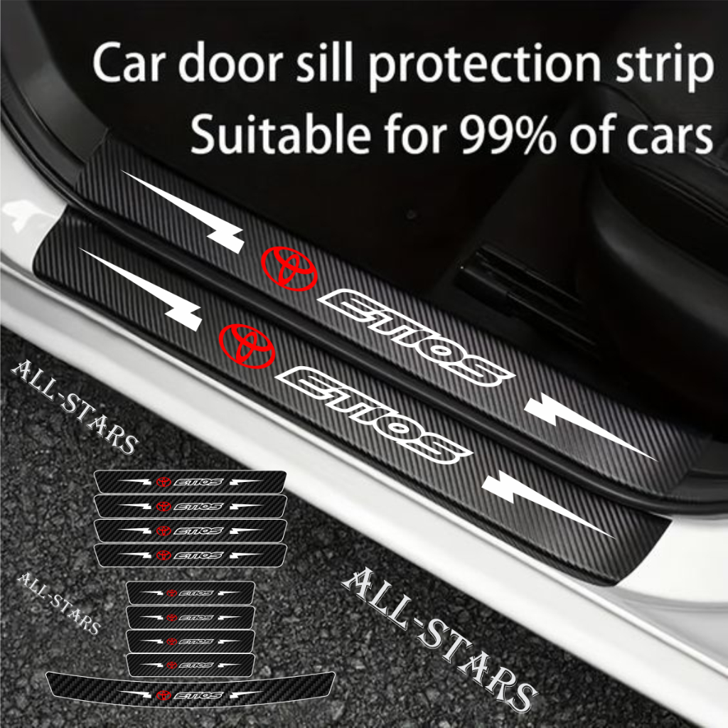 Jual Sticker Pelindung Pinjakan kaki Pintu Mobil Toyota Etios Universal ...