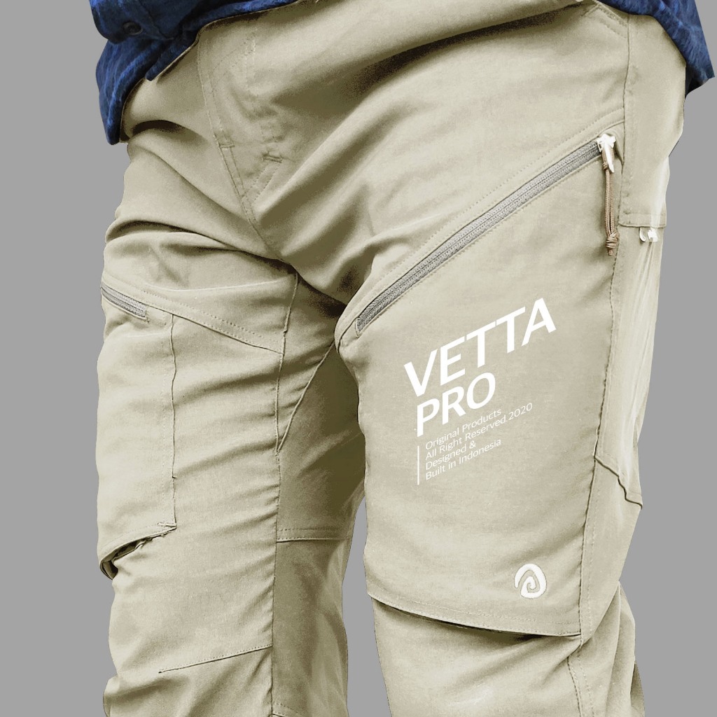 Jual Pinnacle Pro Official Vetta Pro Hike Pant - Sand | Shopee Indonesia