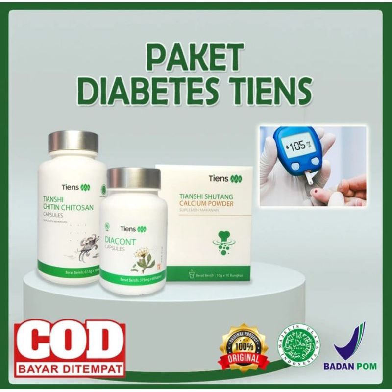 Jual PAKET PRODUK TIENS UNTUK DIABETES MELITUS OBAT FITOFARMAKA TIENS ...