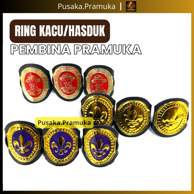 Jual Ring Kacu Hasduk Dasi Pramuka Bahan Kalep Seng Untuk Pembina ...