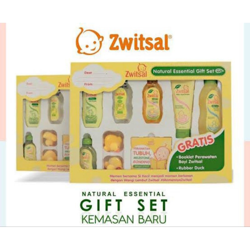Jual Zwitsal essential gift set / Perlengkapan mandi bayi 1 set lengkap ...