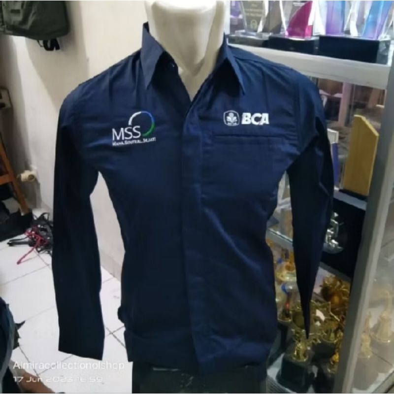 Jual KEMEJA BCA MSS MAHA SENTRAL SEJATI BAJU KERJA BCA MSS MAHA SENTRAL ...