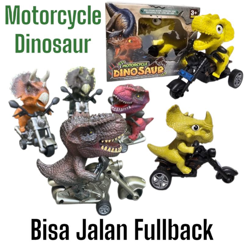 Jual Mainan Anak Motorcycle Dinosaur Motor Dinosaurus bisa Jalan ...