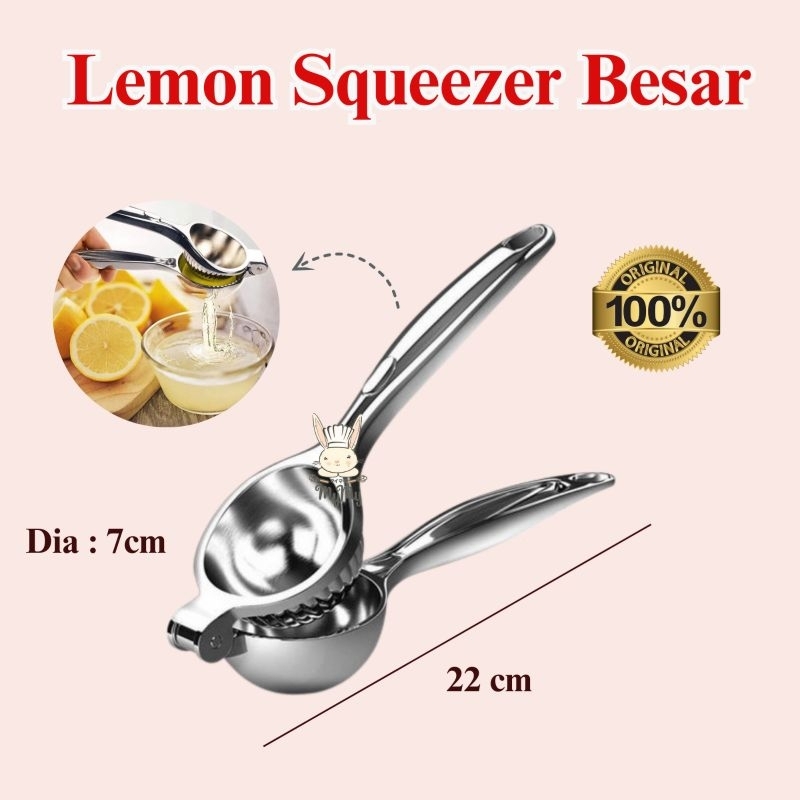 Jual Lemon Squeezer | Alat Peras Lemon & Jeruk Steinles Tebal | Shopee ...