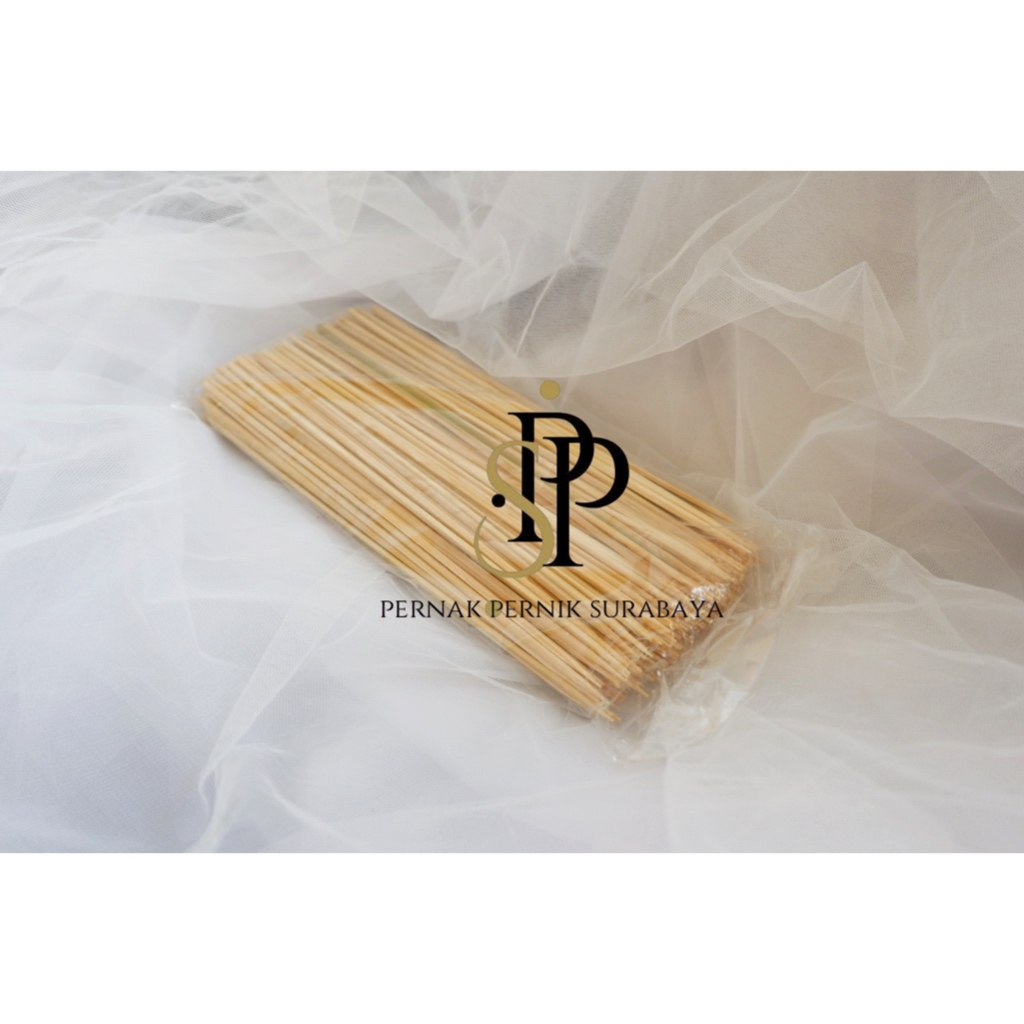 Jual [1 PACK 200 BIJI ++] TUSUK SATE 23CM LIDI BATANG BUNGA TANGKAI ...