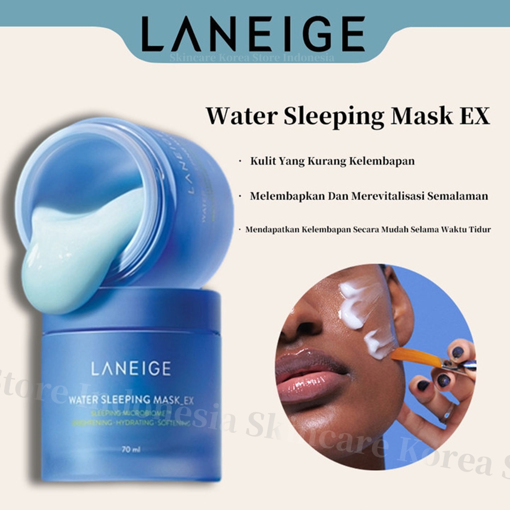 Jual Laneige Water Sleeping Mask EX 70ml/Laneige Mask night moisturizing and hydrating | Shopee ...