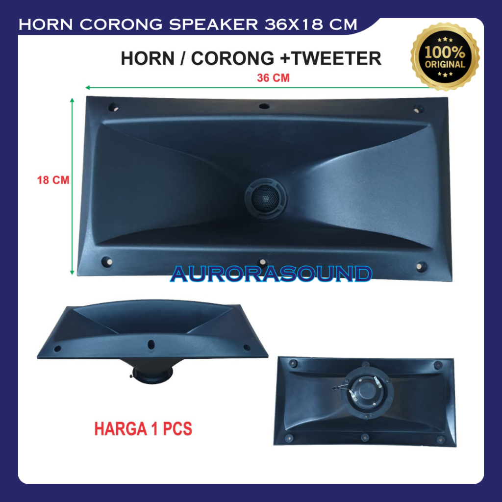 Jual HORN + TWEETER 36 X 18 CM TWETER TWITER HORN CORONG SPEAKER ...