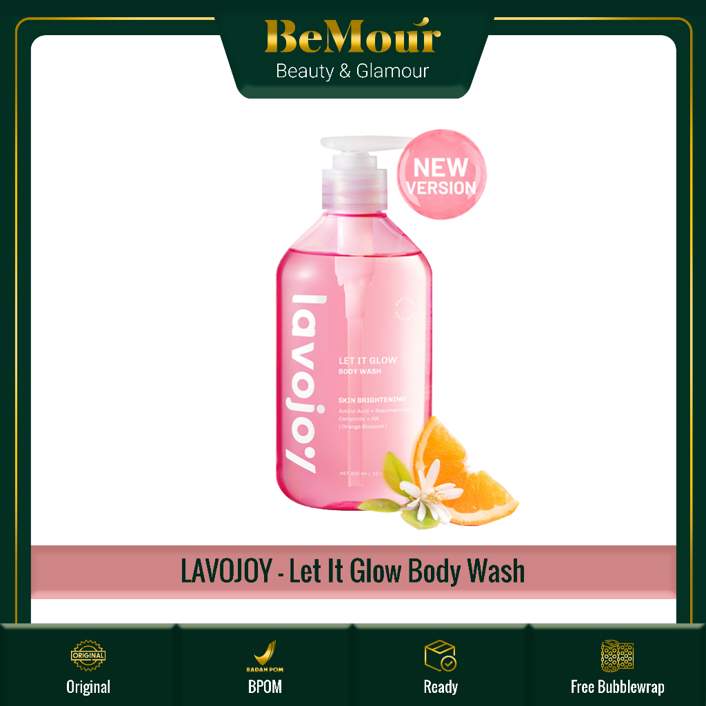Jual LAVOJOY - LET IT GLOW BODY WASH SKIN BRIGHTENING UPGRADED VERSION ...