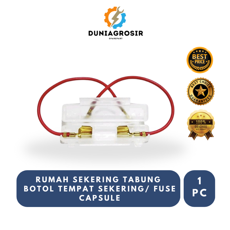 Jual RUMAH SEKERING TABUNG BOTOL TEMPAT SEKRING/ FUSE CAPSULE | Shopee ...