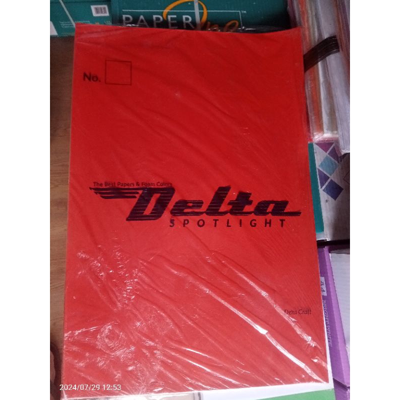 Jual kertas asturo 40 x 60 warna merah 1 pack isi 50 lembar | Shopee ...