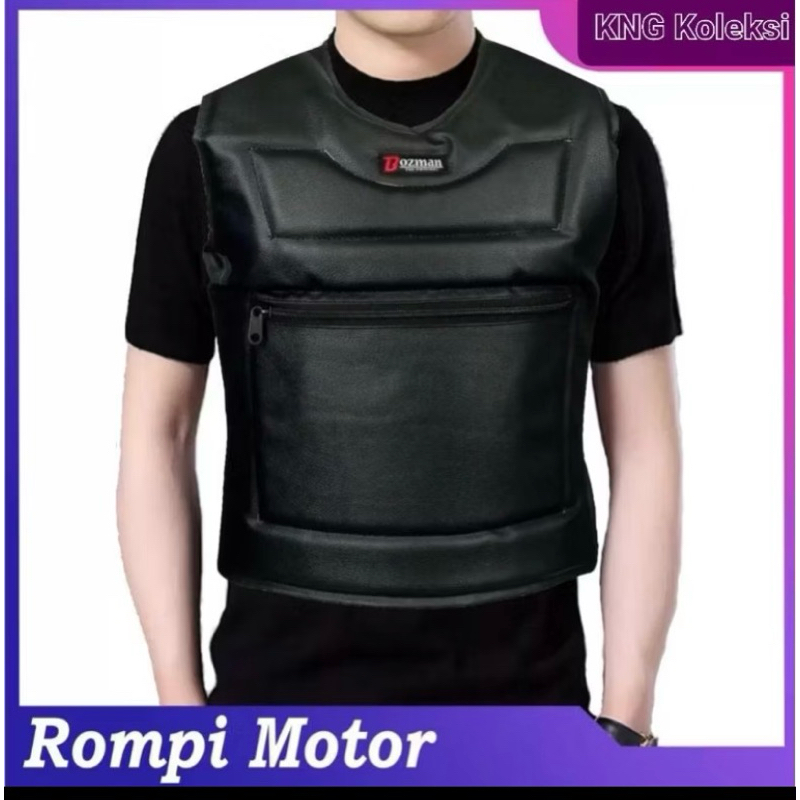 Jual ROMPI MOTOR KEREN PELINDUNG DADA ANTI ANGIN COCOK UNTUK BIKERS ...