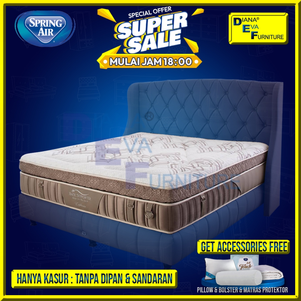 Jual Spring Air Euphoria Kasur Springbed | Shopee Indonesia